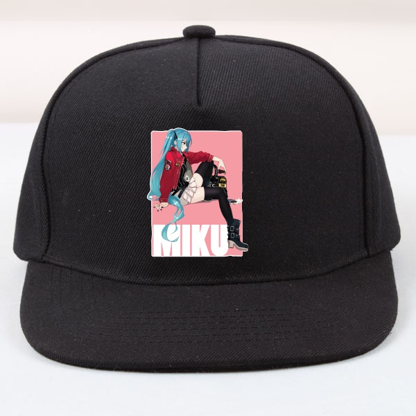 Cotton Vocaloid Anime idol Hatsune miku Snapback Hat | Shopee Malaysia