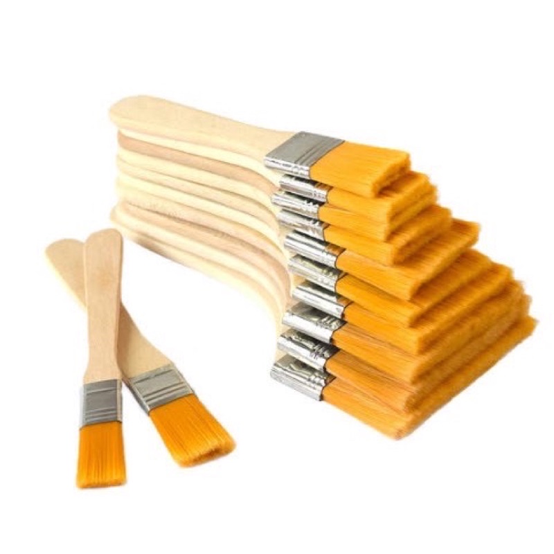 Akina Save 599 Flat Art Nylon Brush Painting Drawing Canves | Shopee ...