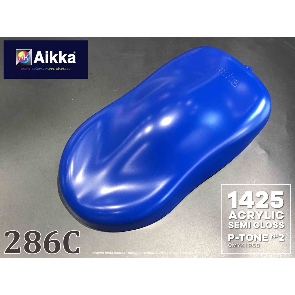 AIKKA Paint PANTONE Colour 286C / 1425 ACRYLIC SEMI GLOSS PAINT ...