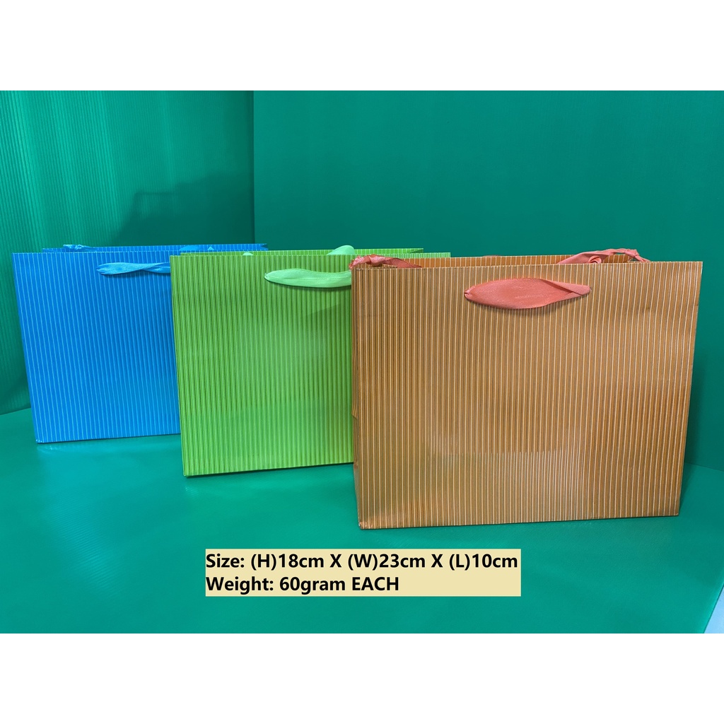 PB3 [60g] 🔥 READY STOCK 🔥STRIPES PAPER BAG | Shopee Malaysia