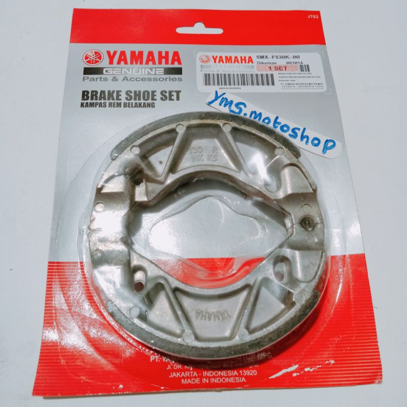 Tromol NOUVO MIO FINO X-RIDE ORIGINAL REAR BRAKE CAMP (5MX) | Shopee ...