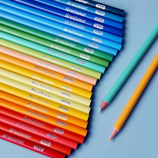 Brutfuner 48/72/120/160/180 Professional Oil Color Pencil Soft Wood ...