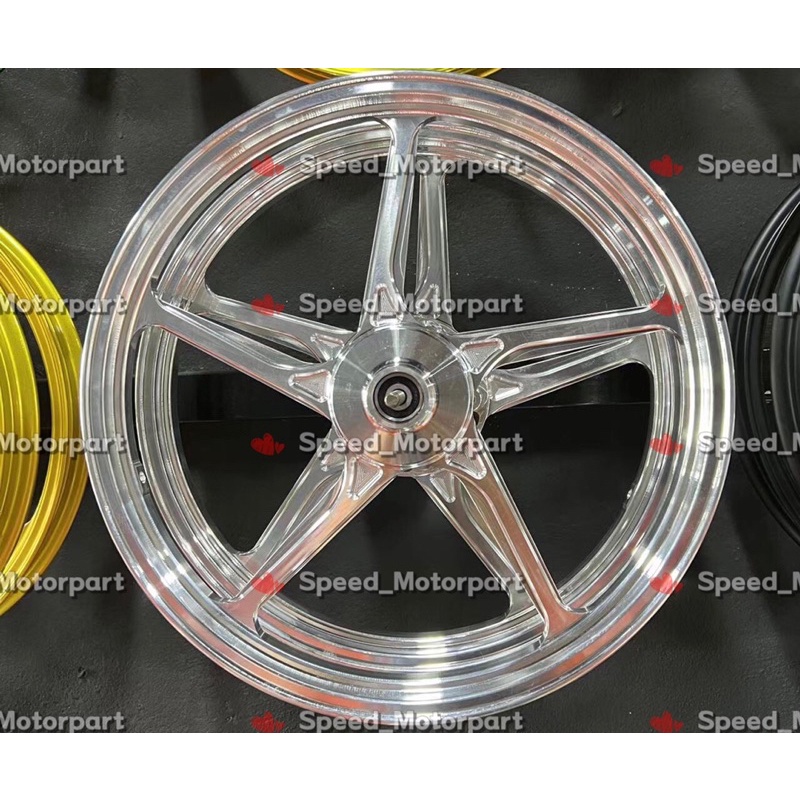 Yamaha Y15 Y15ZR Y16 Y16ZR Rs150 HYLOS 511 ENKEI SPORT RIM CNC CHROME SILVER | Shopee Malaysia