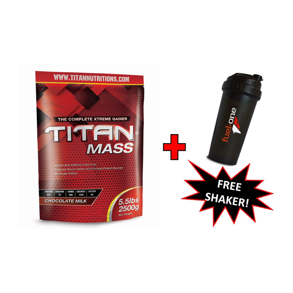 Titan Mass (Free Shaker) | Shopee Malaysia