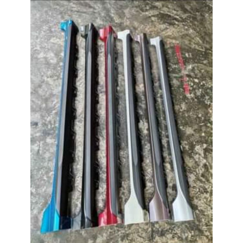 Perodua Bezza/Axia Side Skirts. ORIGINAL Perodua, BARU dan siap CAT ...