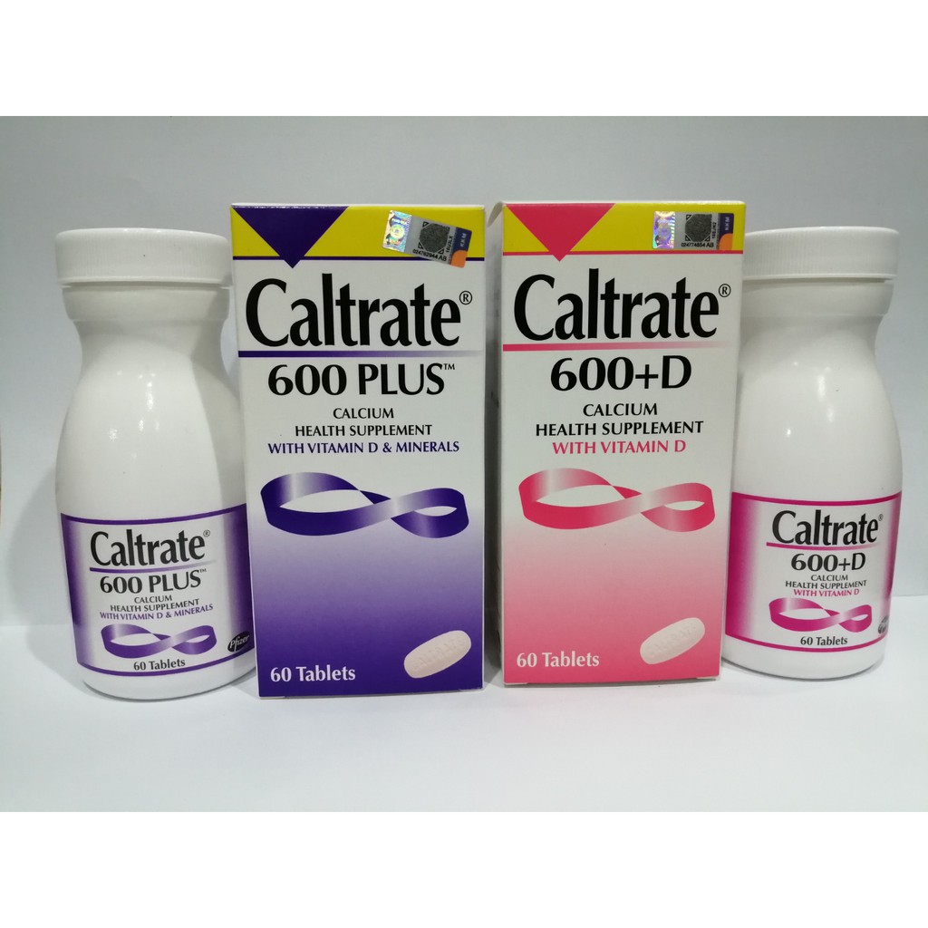 Caltrate 600+D 60s / Caltrate 600 Plus 60s | Shopee Malaysia