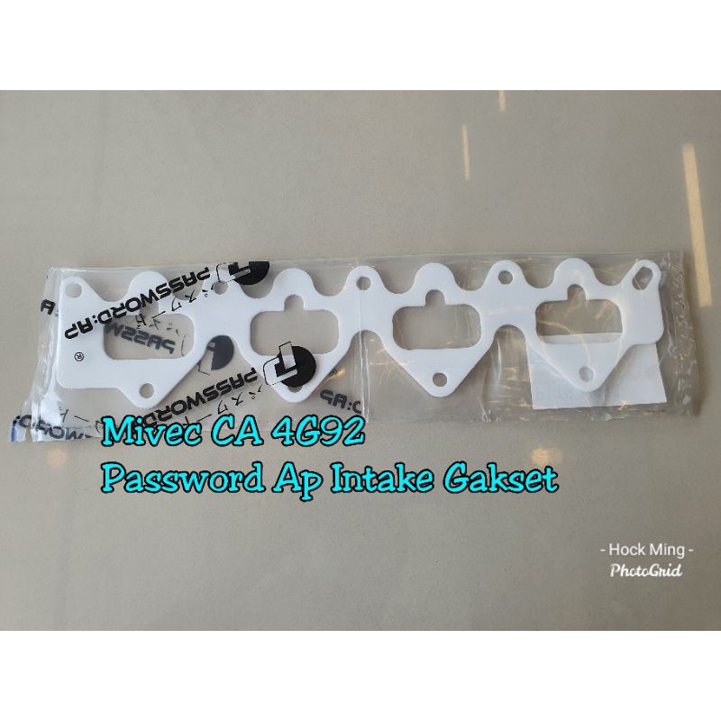 Mitsubishi Mivec CA 4g92 PASSWORD AP INTAKE MANIFOLD GASKET / Intake ...