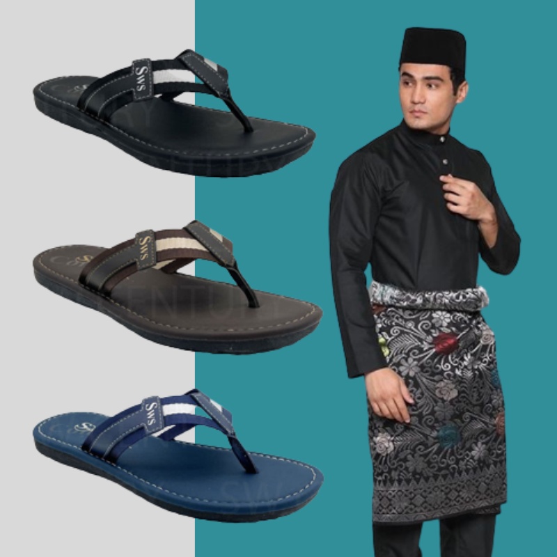 ASWIN Men's Modern Summer Sandals / Selipar Lelaki / Man Sandal ...