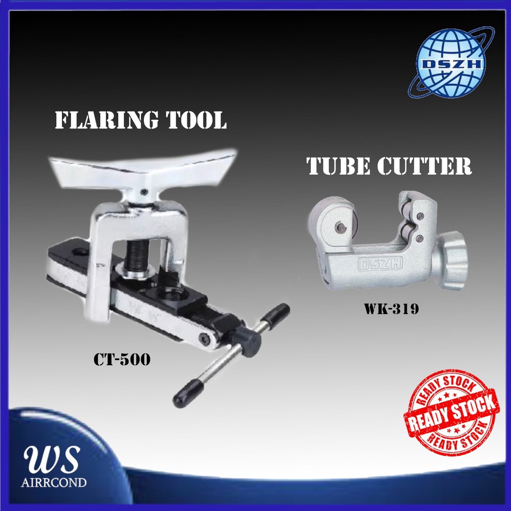 【WS】DSZH Flaring Tool CT-500 / Mini Copper Tube Cutter WK-319(3~19mm) | Shopee Malaysia