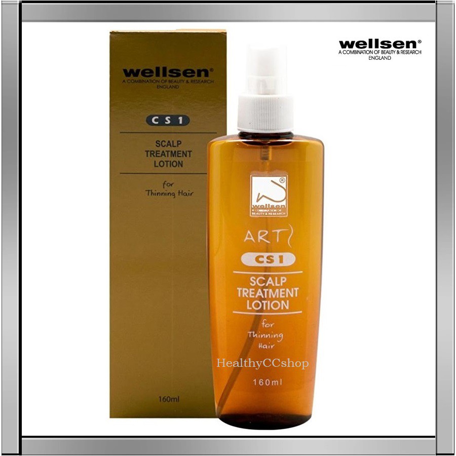 Wellsen Art Intensive Scalp Lotion for Thinning Hair 160ml | Shopee ...