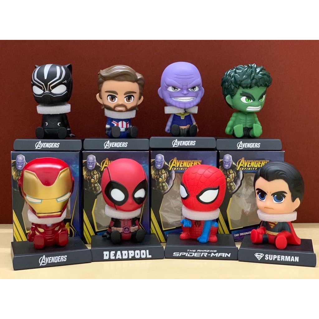 BOBBLE HEAD SUPERHEROES & CARTOON CHARACTERS | Shopee Malaysia