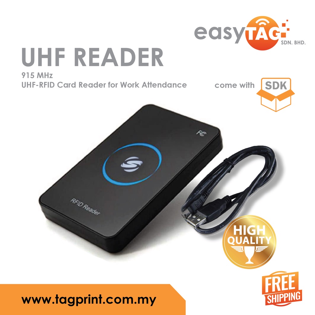 [𝗙𝗥𝗘𝗘 𝗦𝗛𝗜𝗣𝗣𝗜𝗡𝗚] UHF Reader 915 MHz UHF Radio Frequency Identification ...