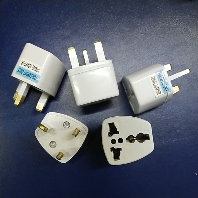 3 Pin Plug Adaptor Universal Adaptor British Socket Adaptor Plug ...