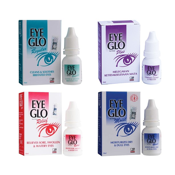 Eyeglo Eye Drops (Regular, Plus, Relief, Moist) (10ml) | Shopee Malaysia
