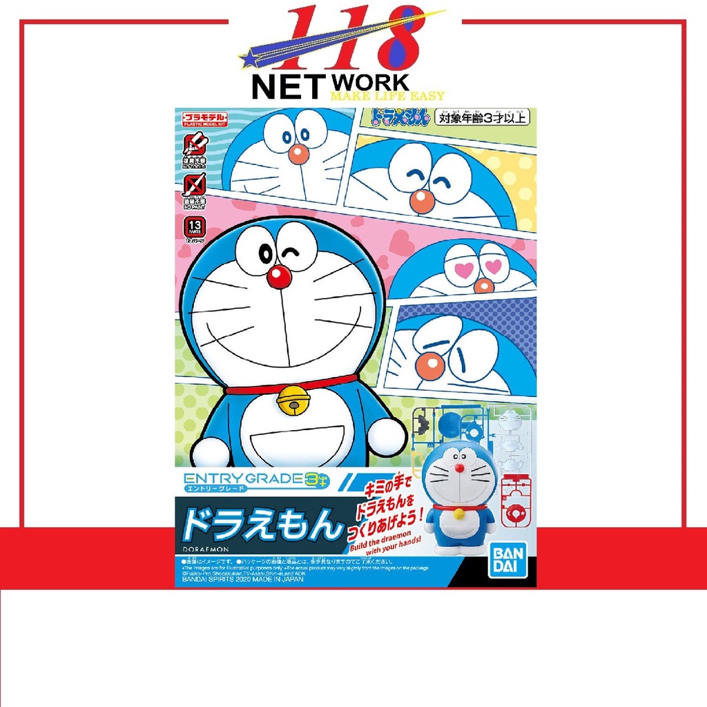 BANDAI EG Entry Grade Doraemon Plastic Model | Shopee Malaysia