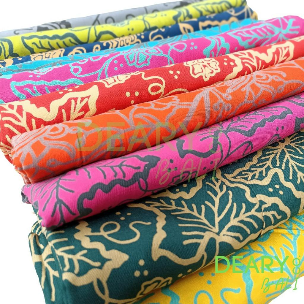 Balinese Beach Cloth Thicker Batik Stamp Rayon Material Size 160CM x ...