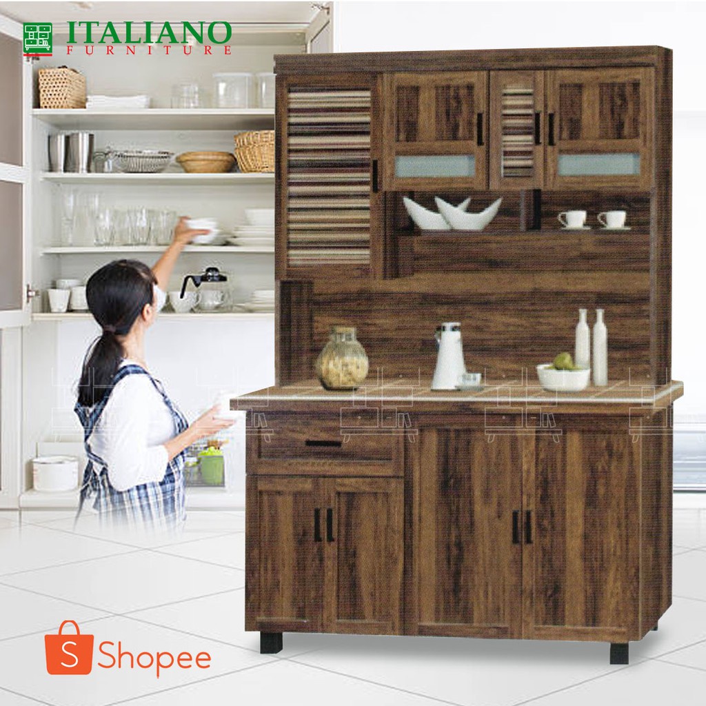 SA 4.5 Feet Kitchen Cabinet With Thick Stainless Steel Table Top ...