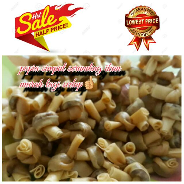 POPIA SIMPUL SERUNDING IKAN 100% ISI IKAN 500G | Shopee Malaysia