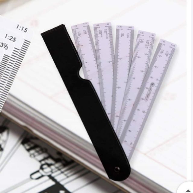 Fan Shaped Scale Ruler [Malaysia Ready Stock] | Shopee Malaysia