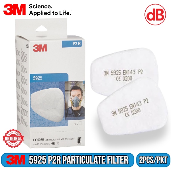 (READY STOCK) 5925 N95 Particulate Filter Replace 5N11 NIOSH N95 Filter ...