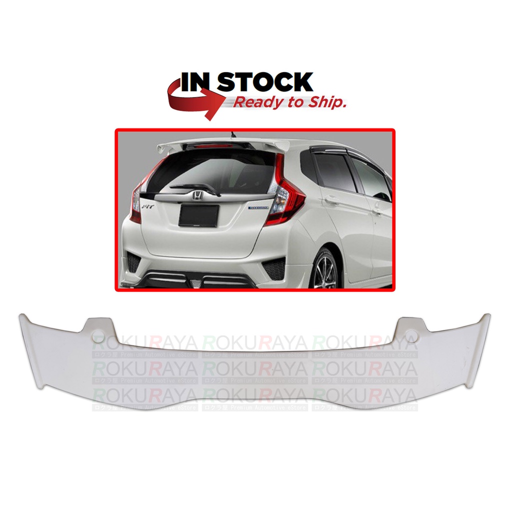 Honda Jazz GK Third Generation (2014) Original ABS Plastic MUGEN Rear ...