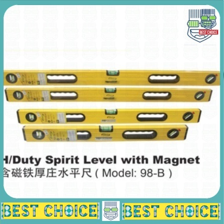 Pembaris timbang air Arrow Heavy Duty Spirit Level w/ Magnet | Shopee ...