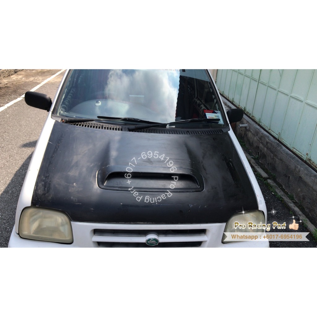 MIRA L2S TURBO FRONT BONNET BONET / KANCIL L200S SKOOP BESAR FIBER ...