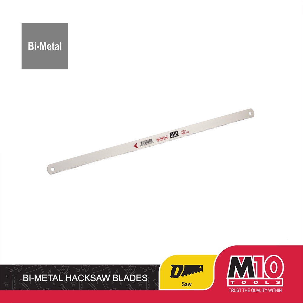 M10 Bi-Metal Hacksaw Blades (12") - 1 Piece | Shopee Malaysia