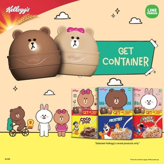 Kellogg's Line Friends Kid's Cereal Assorted Flavors | Shopee Malaysia