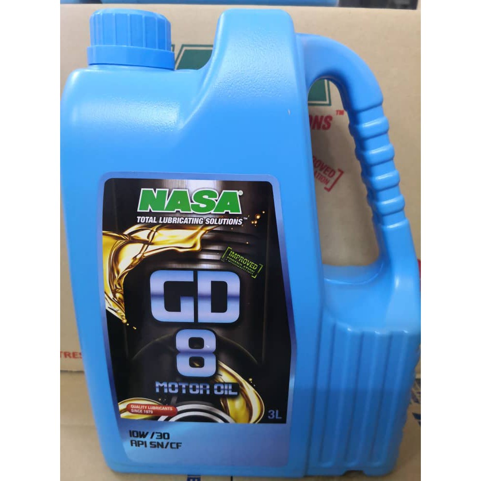 NASA TOTAL LUBRICANT SOLUTION GD8 10W/30 APi SN/CF (3 liter ) ( TOMDB ...