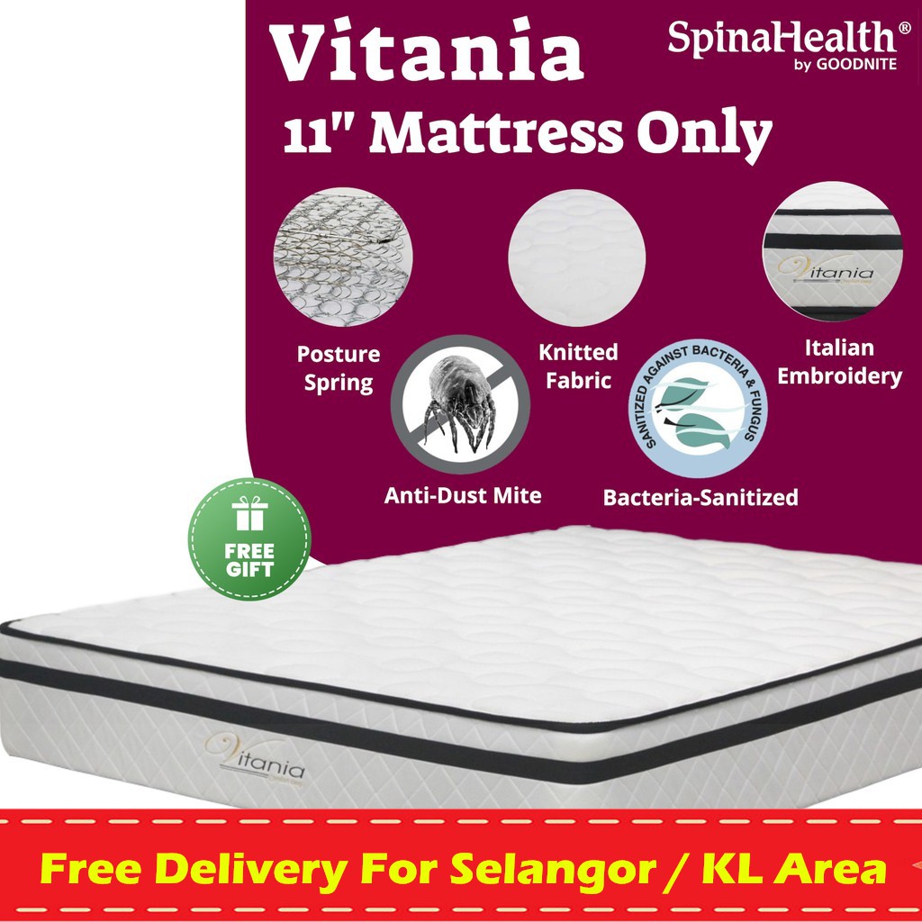 🇲🇾 🔥 POSTURE SPRING 🔥 Goodnite Vitania Mattress 11" Posture Spring ...