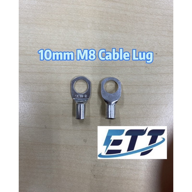 10mm M8 Cable Lug For 10mm Cable | Shopee Malaysia