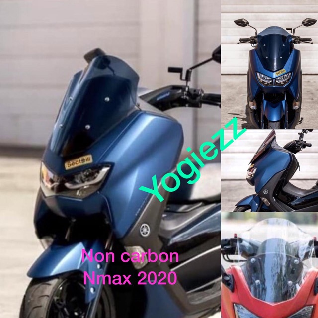 Windshield all new yamaha nmax 2020 visor nmax sectbill maxshield carbu ...