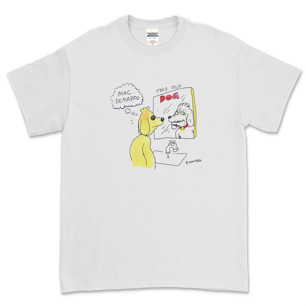MAC DEMARCO - DOG MIRROR T-SHIRT | Shopee Malaysia