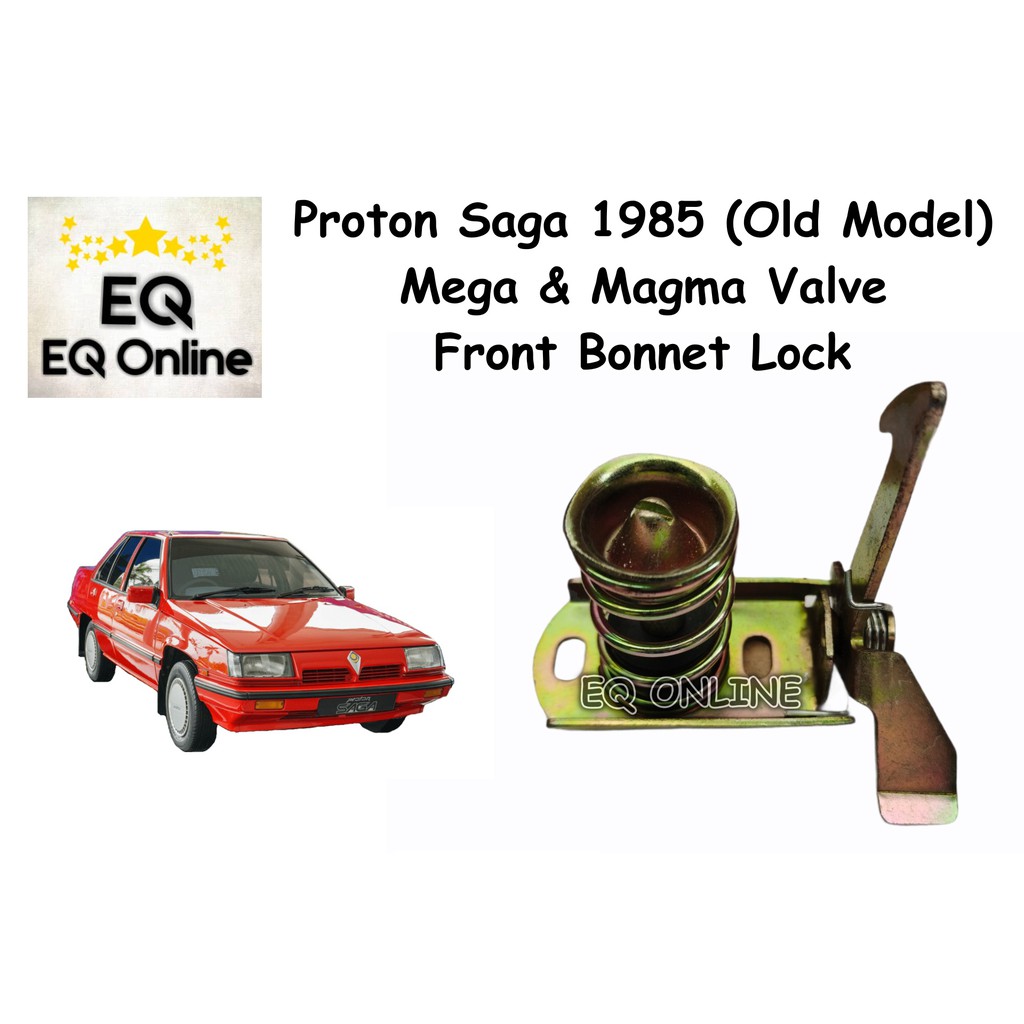 Proton Saga 1985 (Old Model) Mega & Magma Valve UPPER Front Bonnet lock ...