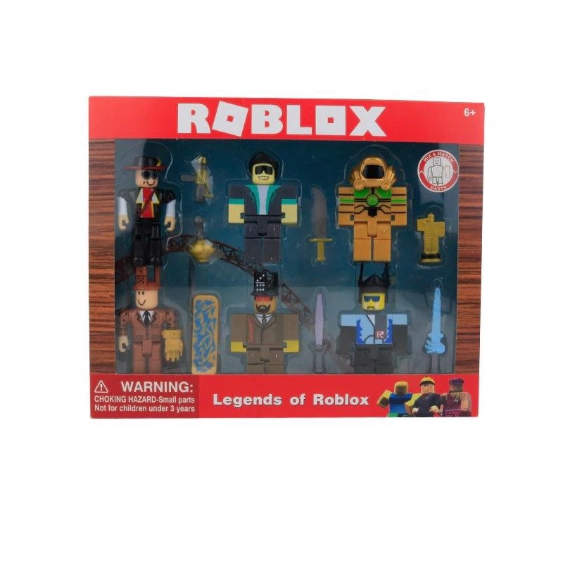 2023 New Roblox Robot Riot 4 Figure Pack Mix & Match Set Action Figure ...