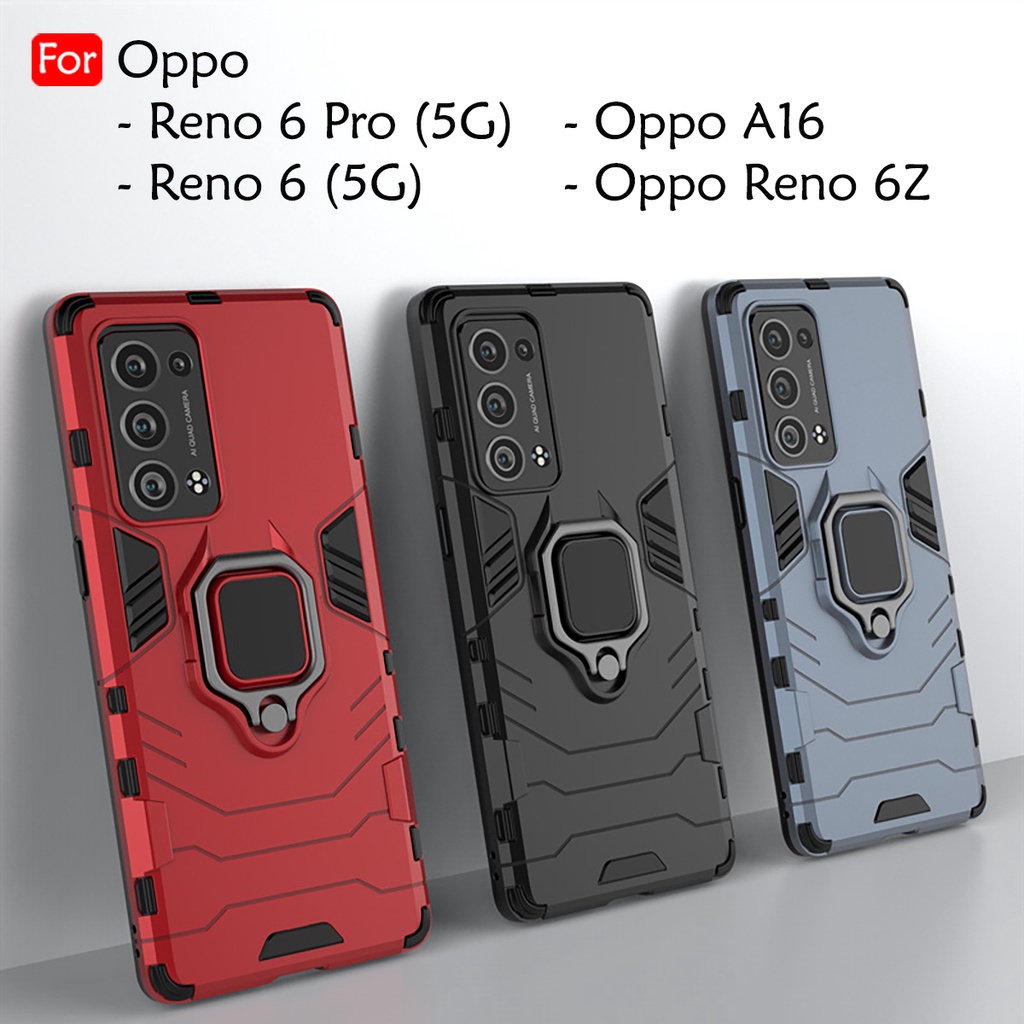 Oppo A16 Reno 6 6 Pro 5G Reno 6Z Reno6 Pro Car Holder Back Case Cover ...