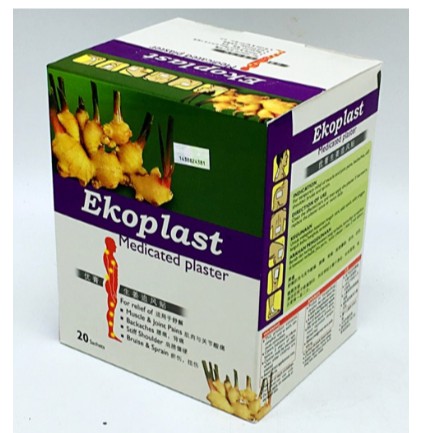 Ekoplast Ginger Medicated Plaster 10x5's Exp: 04/2027 | Shopee Malaysia