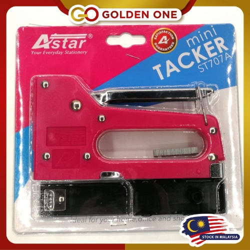 ASTAR Mini Stapler Gun Tacker Heavy Duty ST707A (Price For 1 Pcs ...