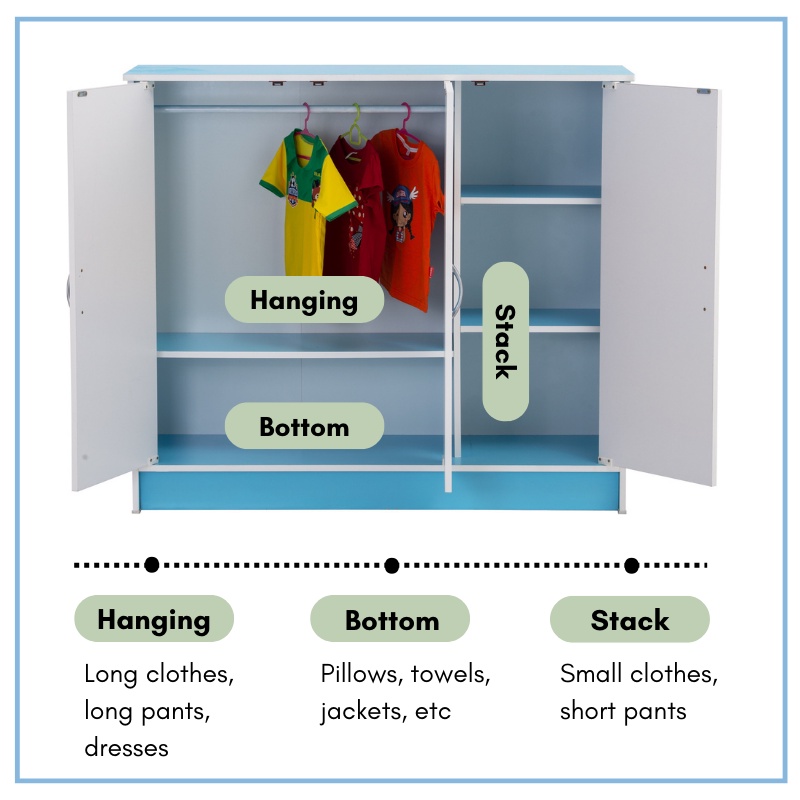 Alora Furniture - WONDERLAND 4FT Cartoon Cabinet / Children Wardrobe ...