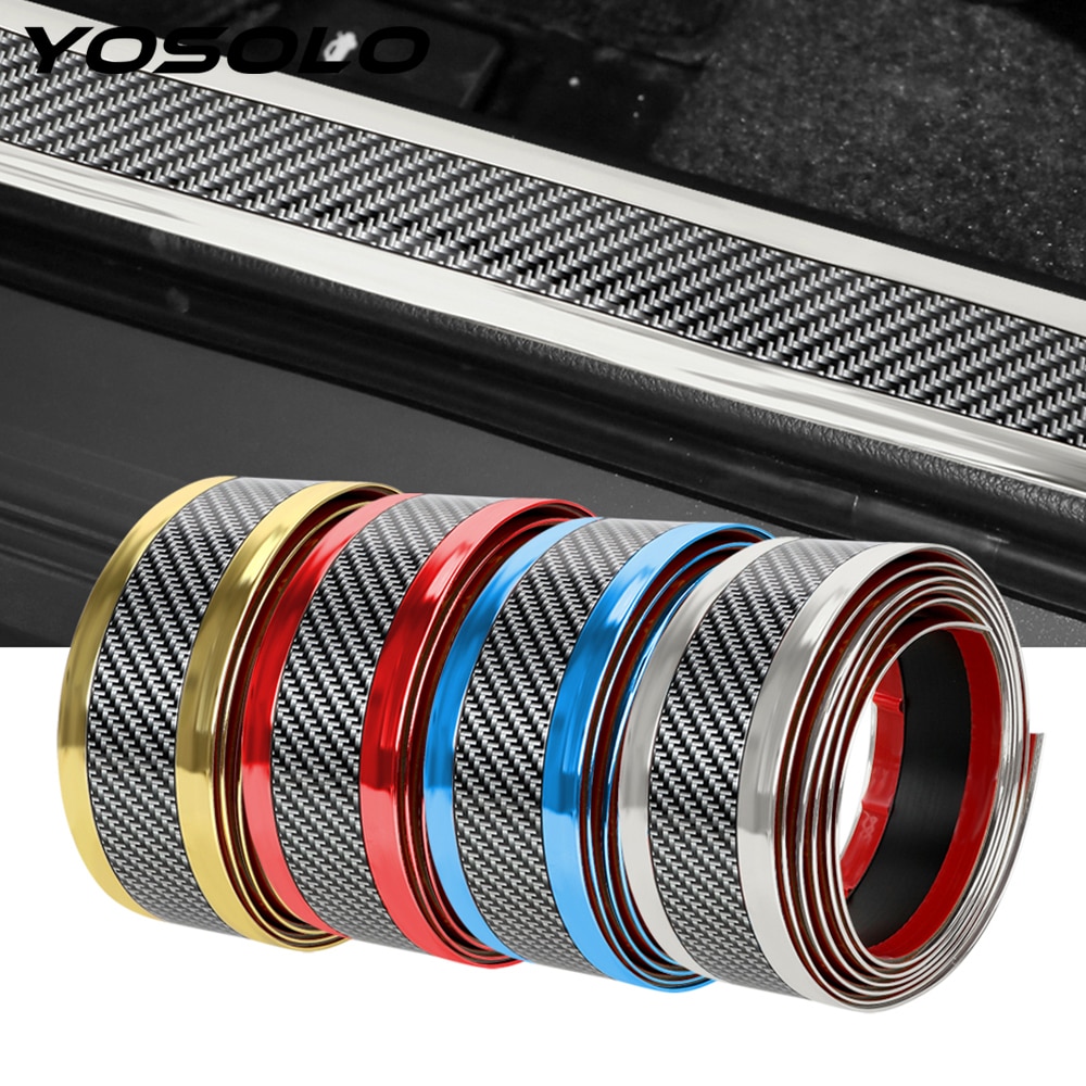 Car Trim Bumper Strip DIY Door Sill Protector Edge Guard Rubber ...