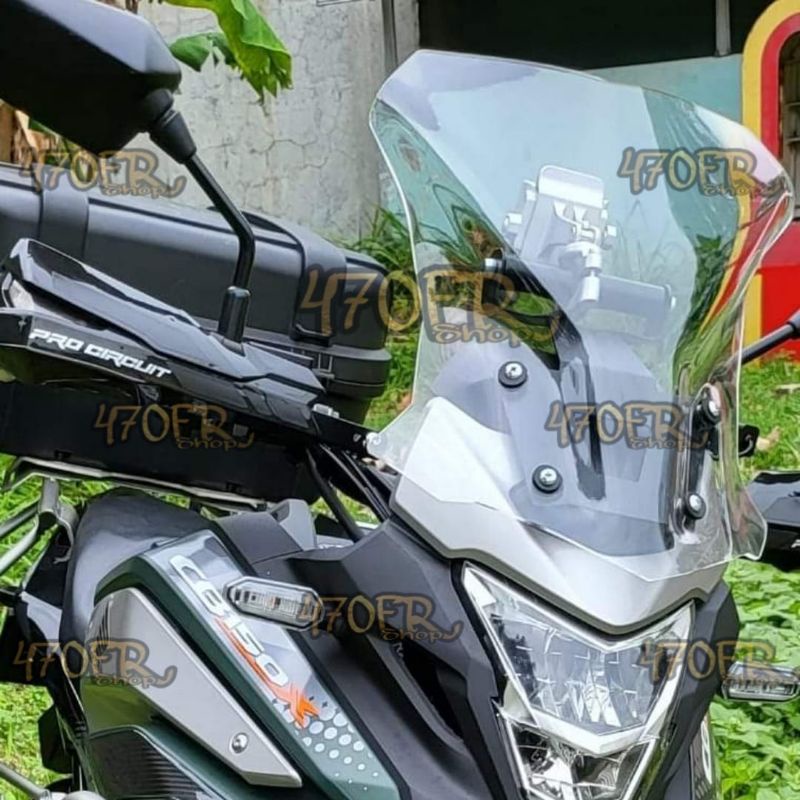 Honda CB150X Adventure windshield. Honda CB150X Adventure Visor. Honda ...