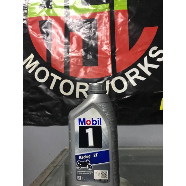 MOBIL 1 RACING 2T advanved full synthetic (2stroke) | Shopee Malaysia