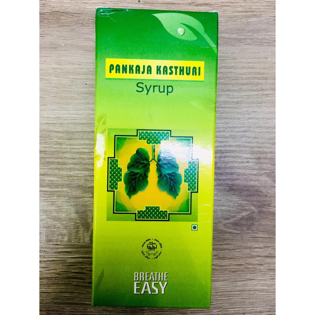 PANKAJAKASTHURI Ayurvedic Breathe Eazy Syrup, 200 ml(LAALEE SPL ...