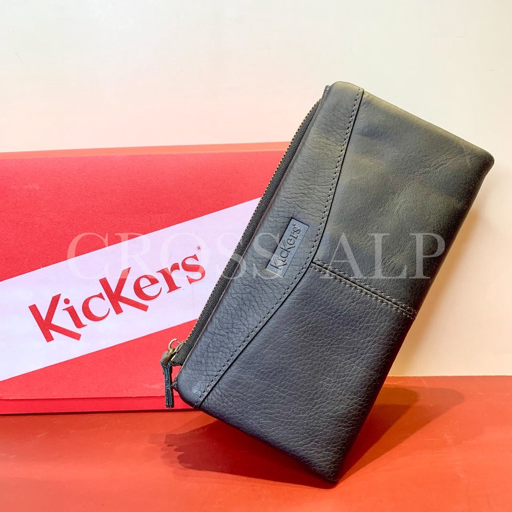Kickers Long Purse Wallet Panjang Original Genuine Leather Male Female ...