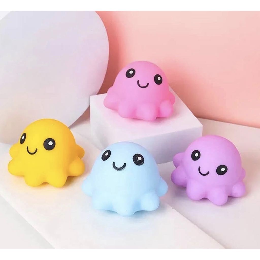 Octopus stress toy squishy silicone viscous center toy | Shopee Malaysia