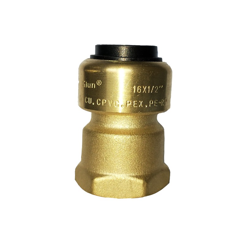 Push Fit-PEX 16mm X 1/2" Female Thread Socket I Easy & Fast ...