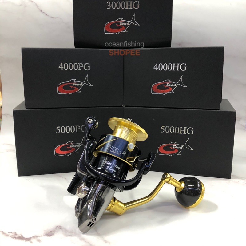 G-TECH NICELLA POWER-SWA SPINNING REEL | Shopee Malaysia
