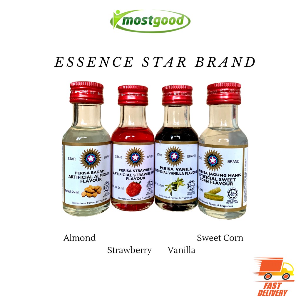 Star Brand Colouring Essence All Flavour (25ml) Vanilla Pandan Rose ...