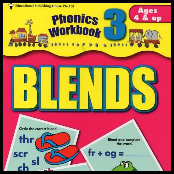 Phonics WORK BOOK 3 BLENDS | Shopee Malaysia